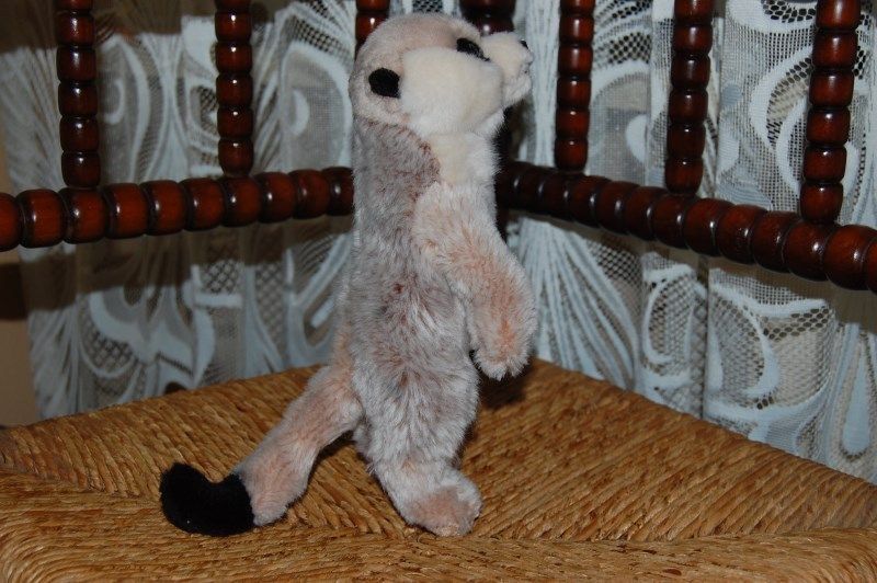 Leosco Uni-Toys Germany Beige Gray Meerkat 9.5 inch Plush | Jadees ...